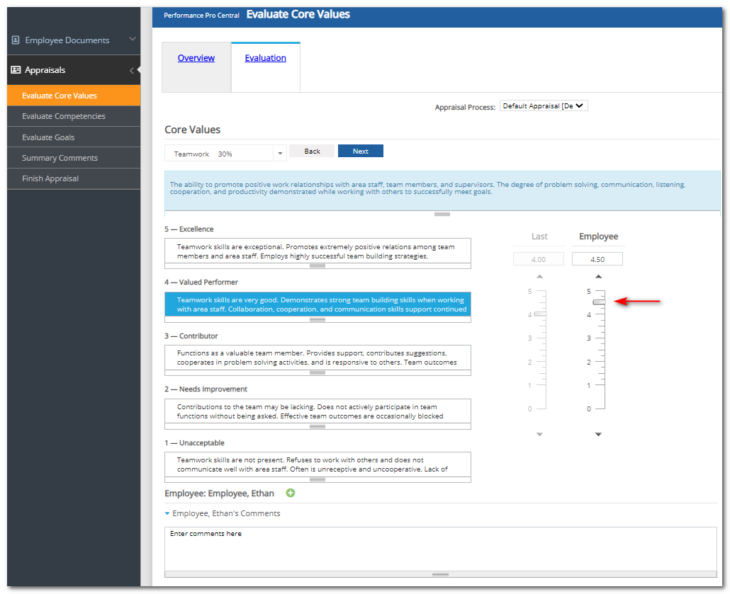 Performing a Self Appraisal - Performance Pro